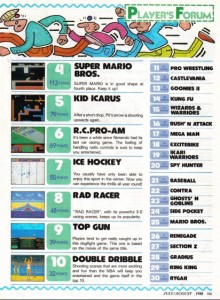 30 Years Later: Looking back at Nintendo Power Issue #1 | Goomba Stomp ...