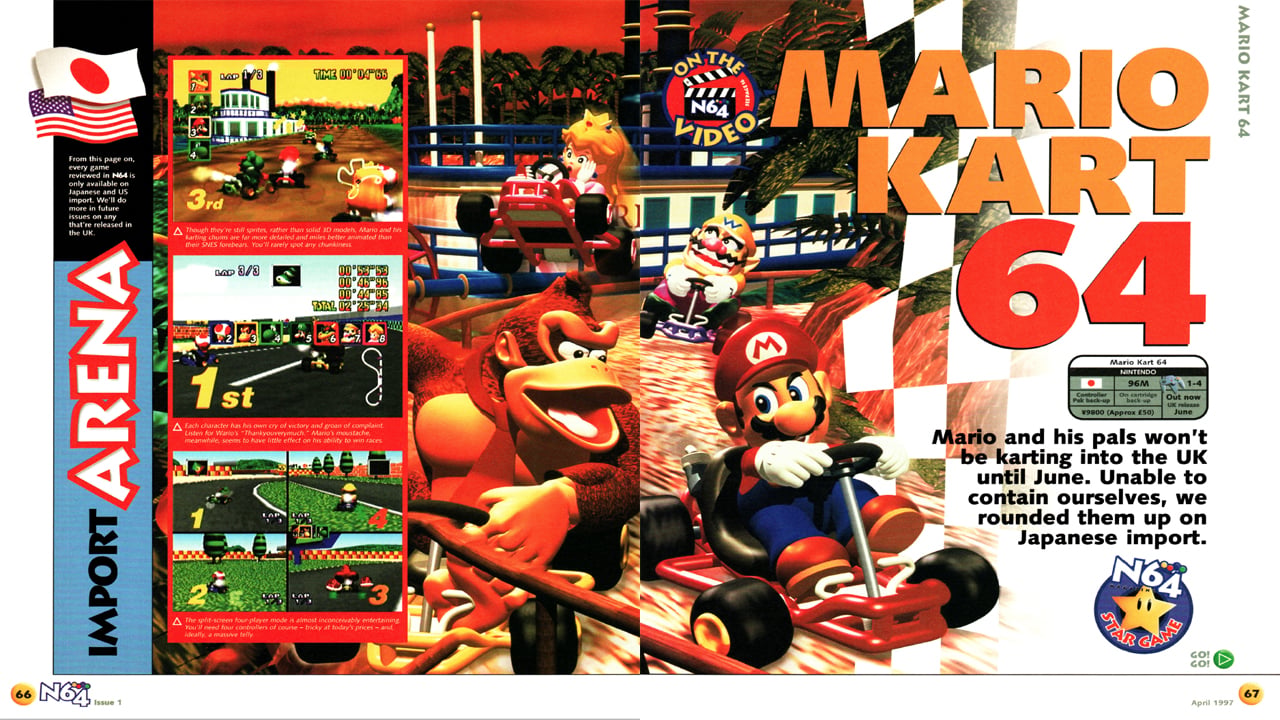 Reading into the Past: The First Issues of N64 Magazine from 1997