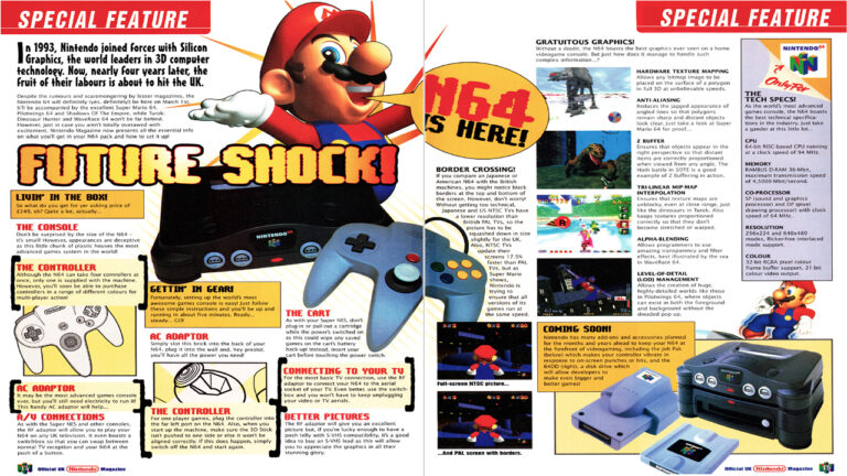 Reading into the Past: The First Issues of N64 Magazine from 1997
