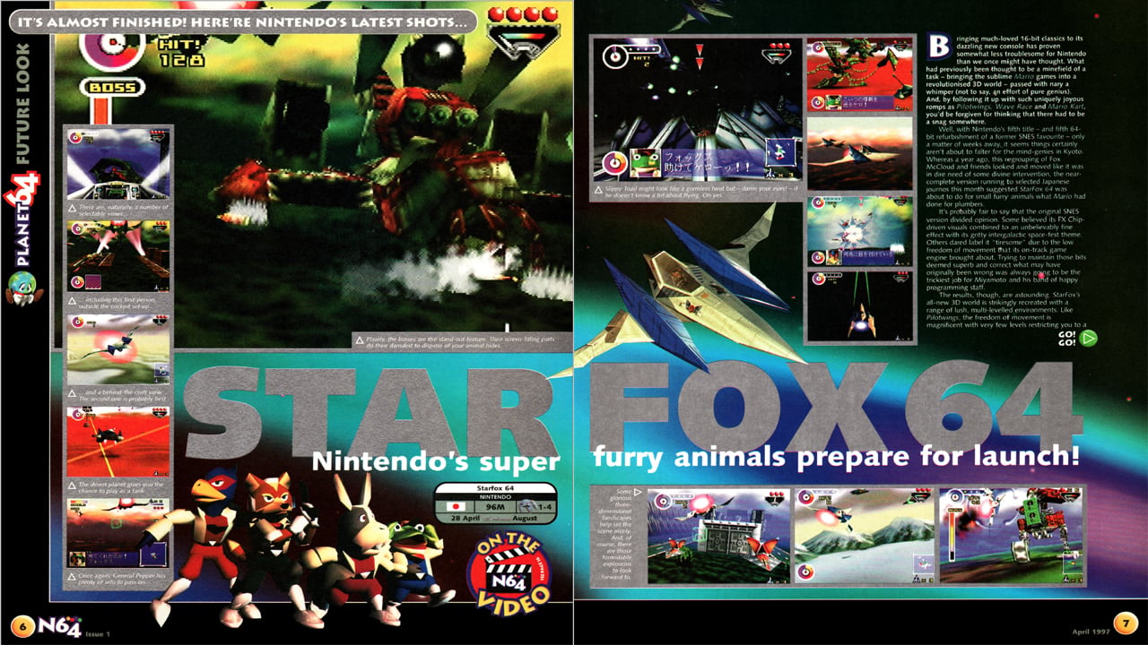 Reading into the Past: The First Issues of N64 Magazine from 1997