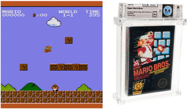 A Sealed Copy of Super Mario Bros. From 1986 Has Sold for Almost ...