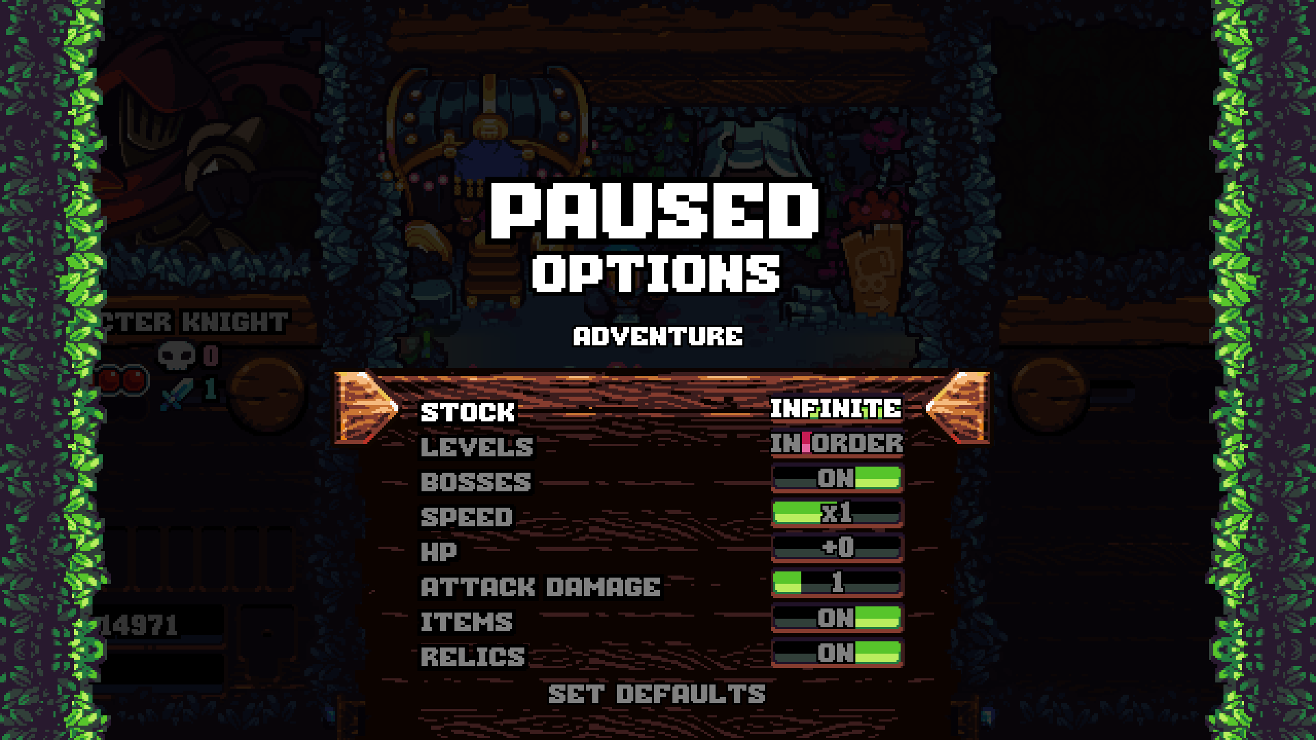 Assessing the Accessibility Options in Shovel Knight Pocket Dungeon