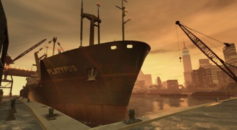 Great Moments in Gaming: Getting off the Boat in GTA IV