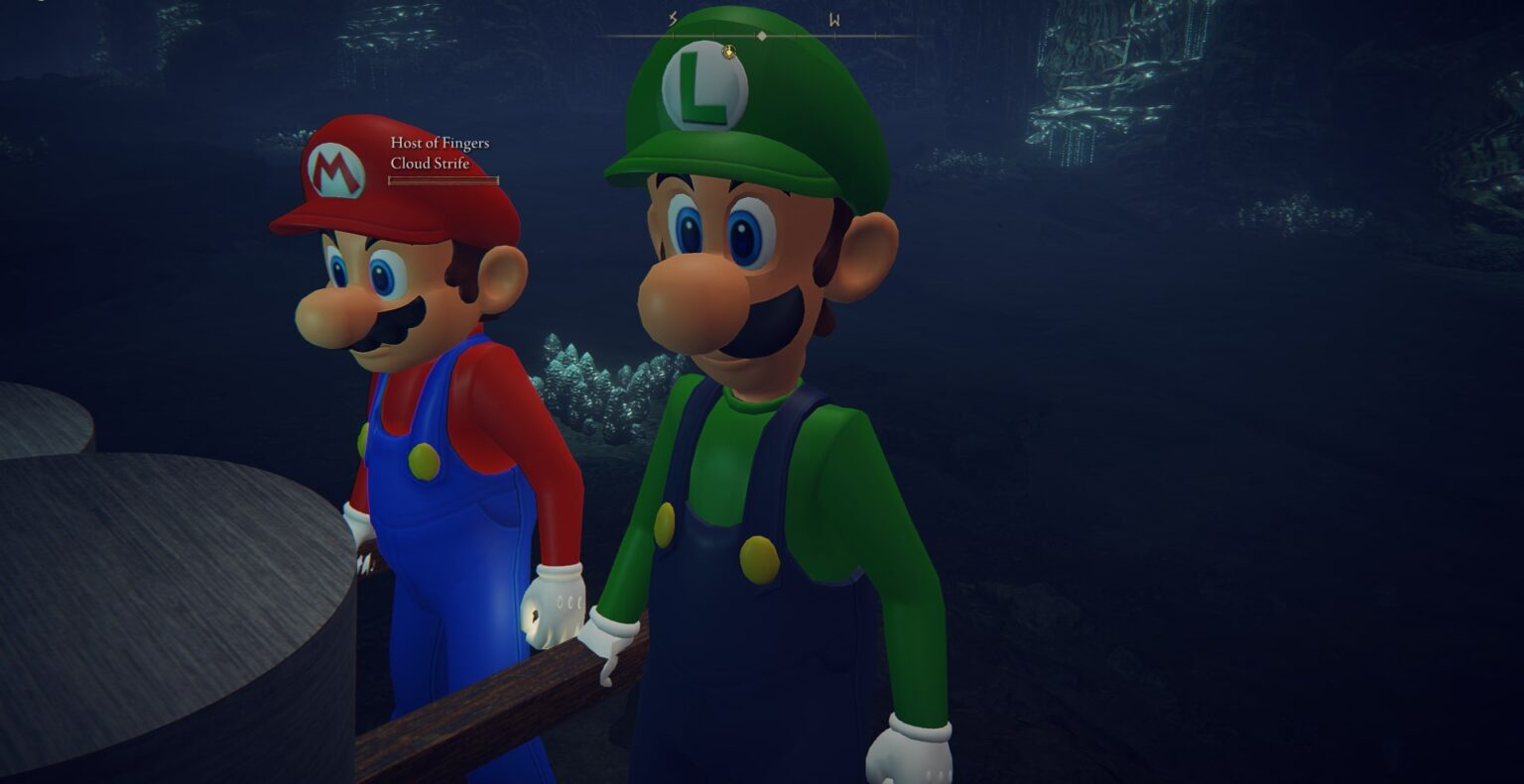 Hilarious Mod Brings Mario Into Elden Ring