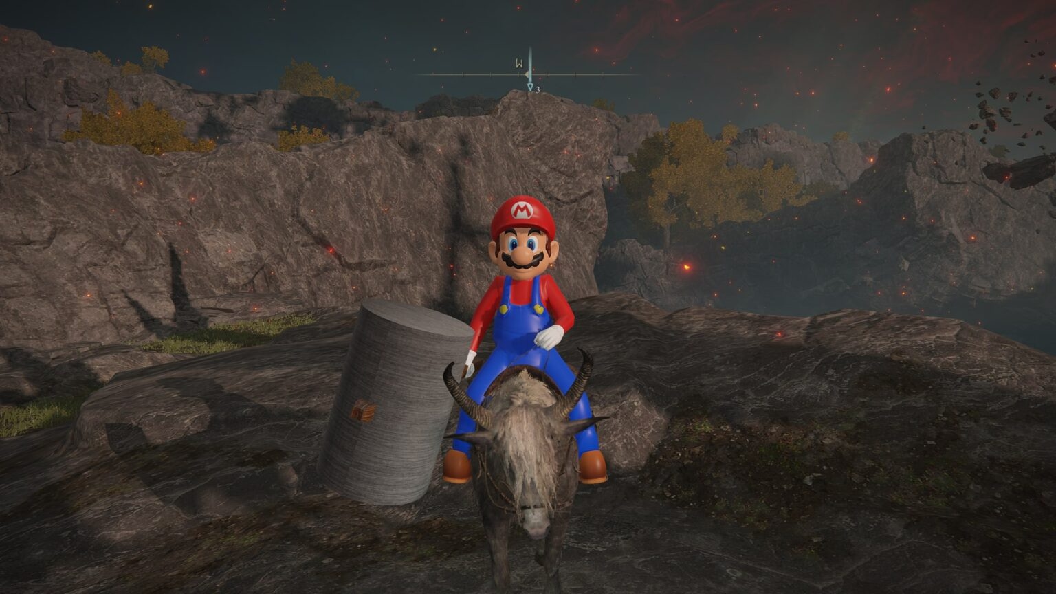 Hilarious Mod Brings Mario Into Elden Ring