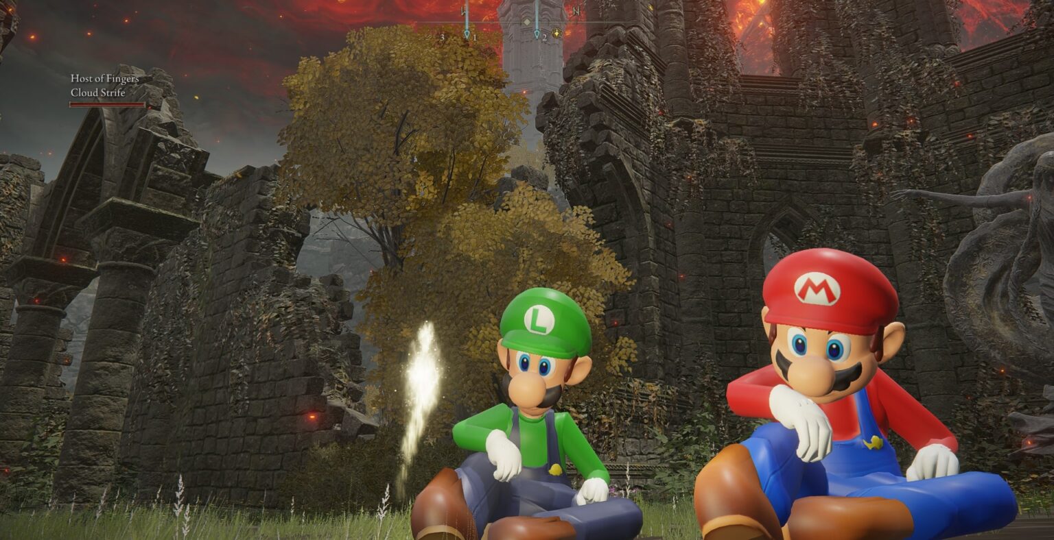 Hilarious Mod Brings Mario Into Elden Ring