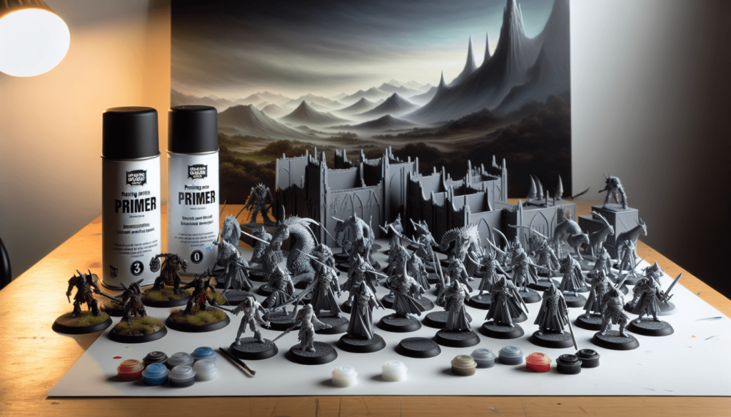 Building the digital battlefield in real life: Priming for miniatures ...