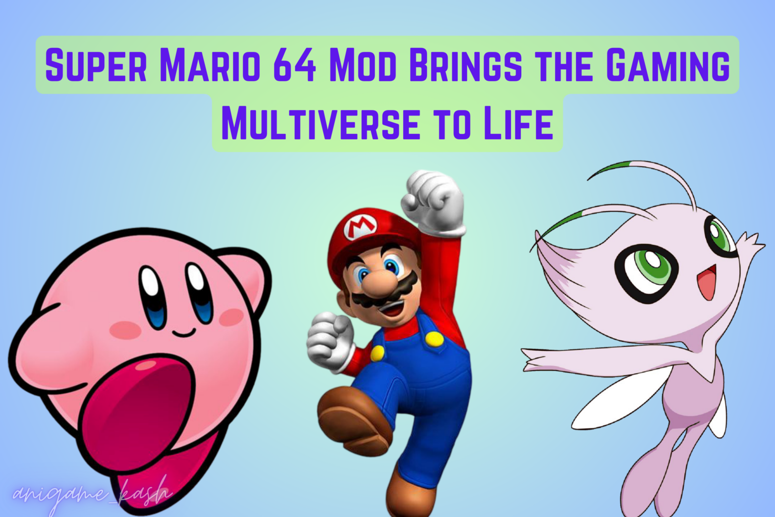 Super Mario 64 Mod Brings the Gaming Multiverse to Life | Goomba Stomp ...