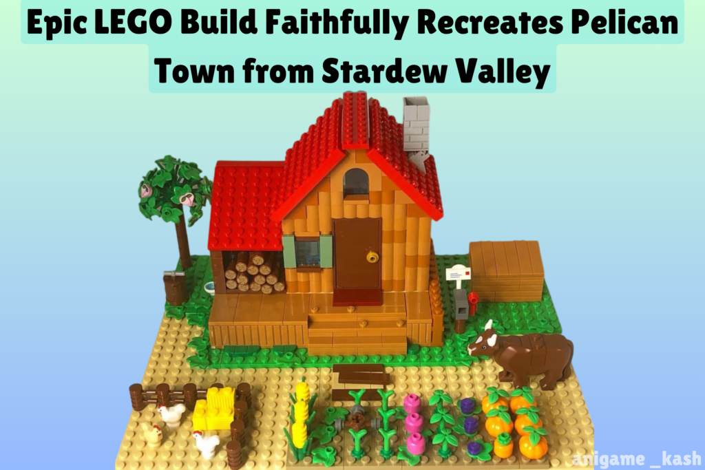Epic LEGO Build Faithfully Recreates Pelican Town from Stardew Valley ...