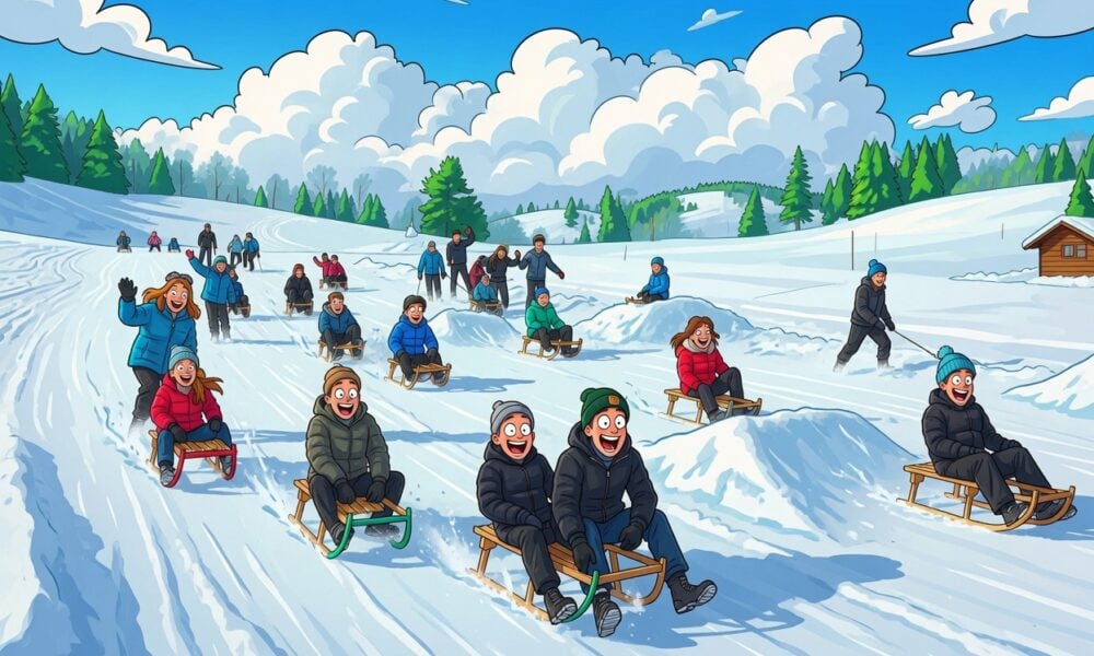 Sledding Game Launches on Steam and Xbox: A Chaotic Multiplayer ...